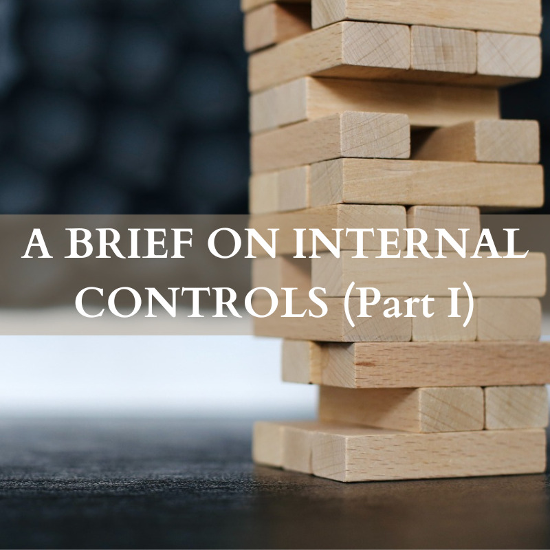 A BRIEF ON INTERNAL CONTROLS - Limitless Consulting A BRIEF ON INTERNAL CONTROLS - Limitless Consulting